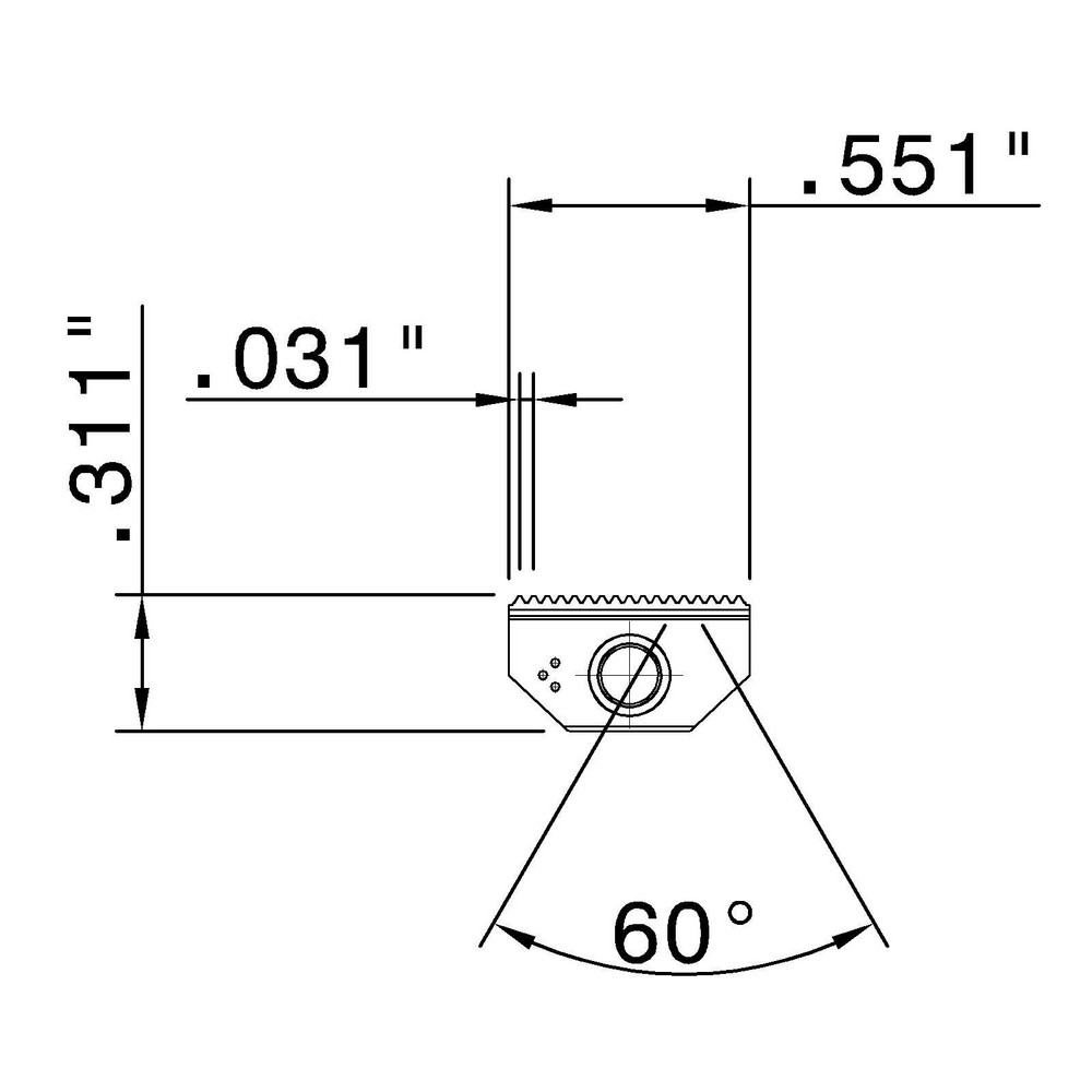 Iscar - MT-LNHU1403E32UN IC908 Carbide Thread Mill Insert | MSC Direct
