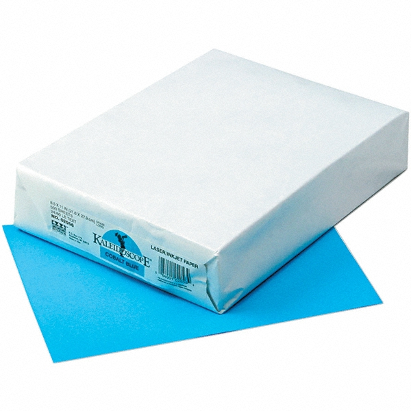 Pacon - Office Machine Supplies: Colored Copy Paper, Blue, 1 per Pack ...