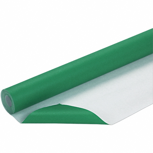 Pacon - Office Machine Supplies: Paper Roll, Green | MSC Direct