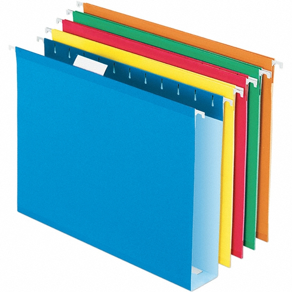 Pendaflex - Hanging File Folder: Letter, Assorted, 25/Pack | MSC Direct