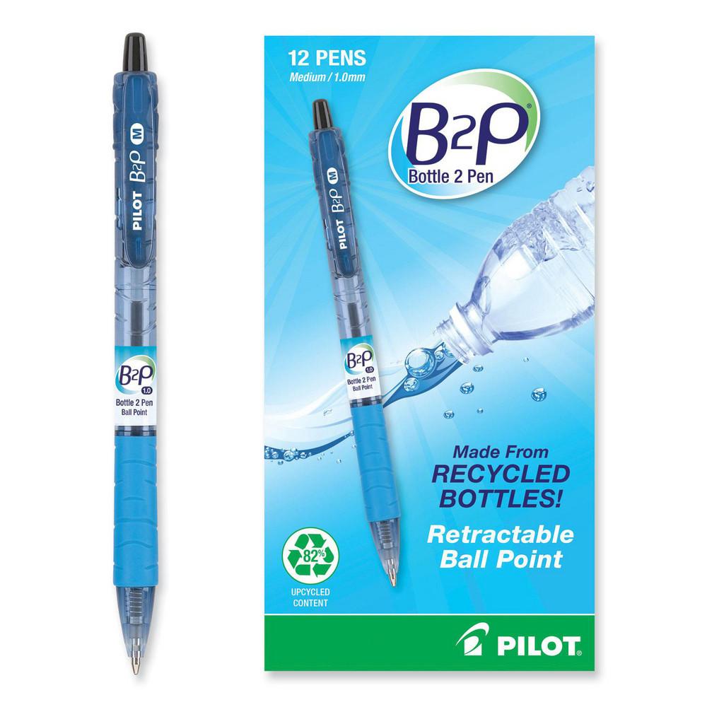 Pilot - Ball Point Pen: Conical Tip, Black Ink | MSC Direct