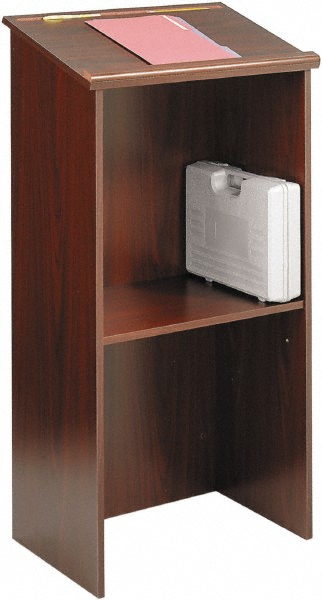 Safco - Laminated, Wood Full Floor Lectern | MSC Direct