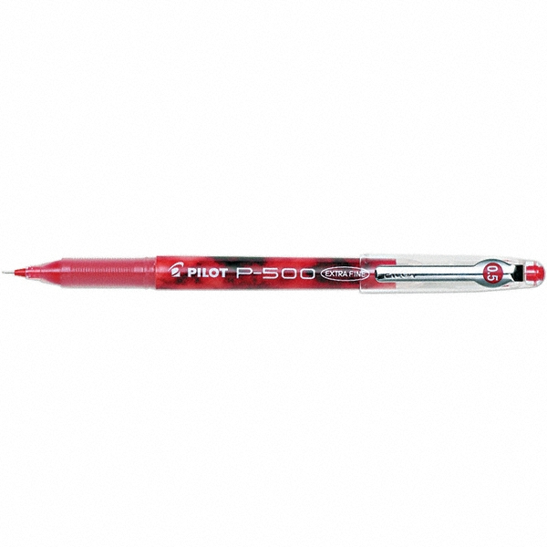 Pilot - Roller Ball Pen: Precision Tip, Red Ink | MSC Direct