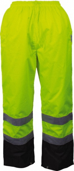 Reflective Apparel Factory - Rain Pants: Polyester, Drawcord Closure ...