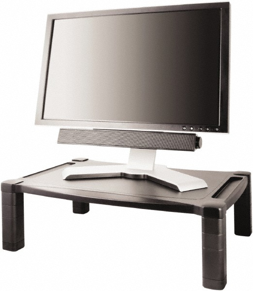 Kantek - Office Machine Supplies: Two Level Stand, Silver, 1 per Pack ...