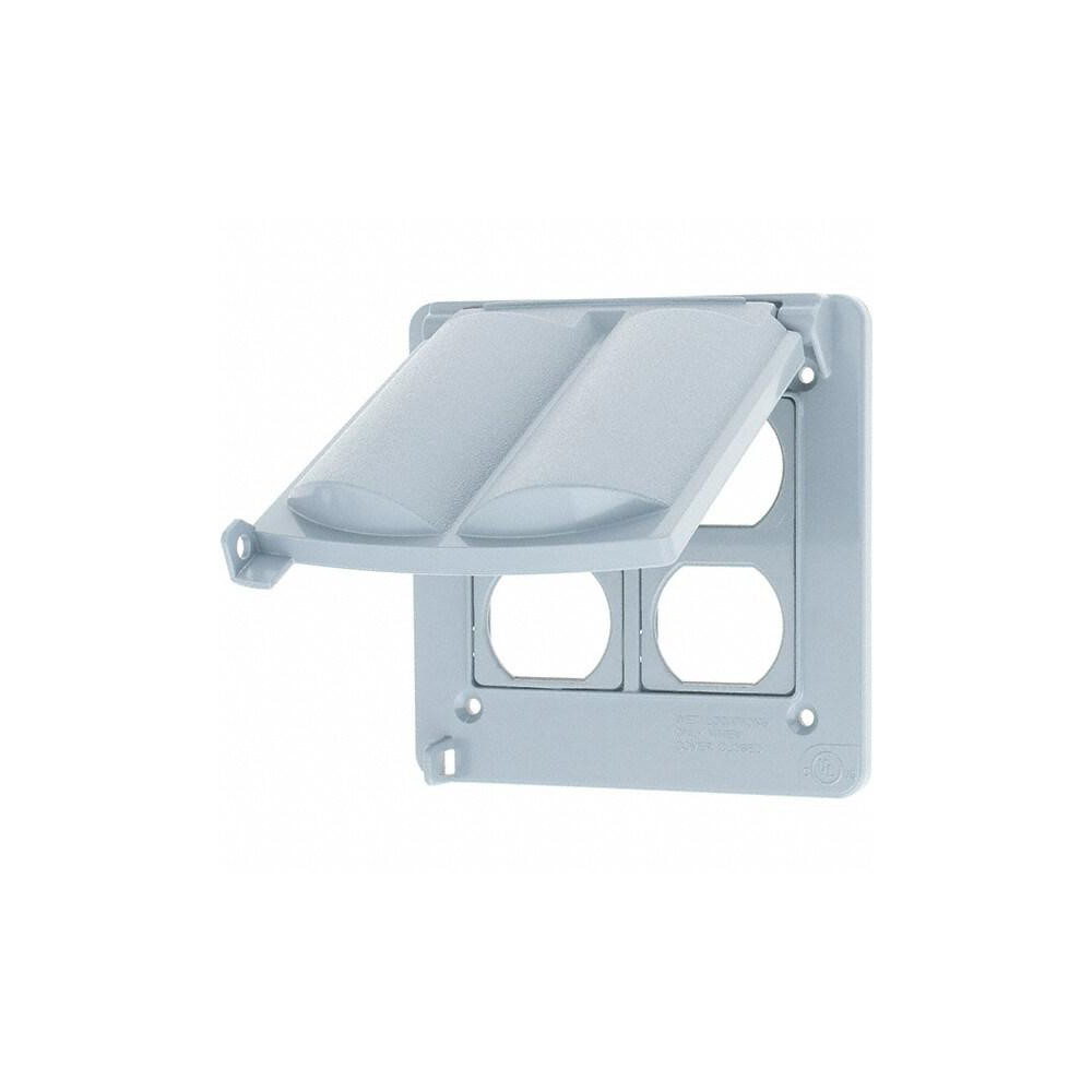 Leviton - Device Electrical Box Cover: Polyvinyl Chloride | MSC Direct