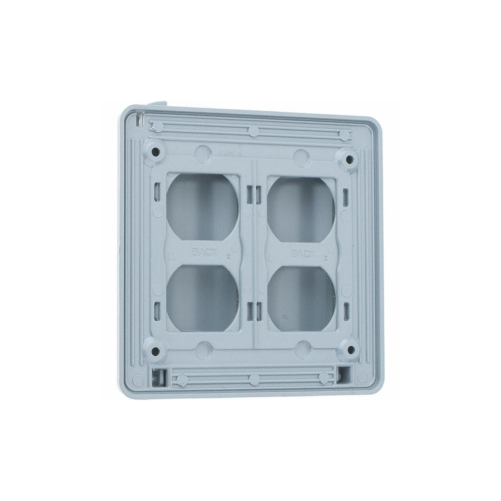 Leviton - Device Electrical Box Cover: Polyvinyl Chloride | MSC Direct