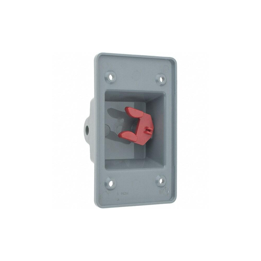 Leviton - Device Electrical Box Cover: Polyvinyl Chloride | MSC Direct