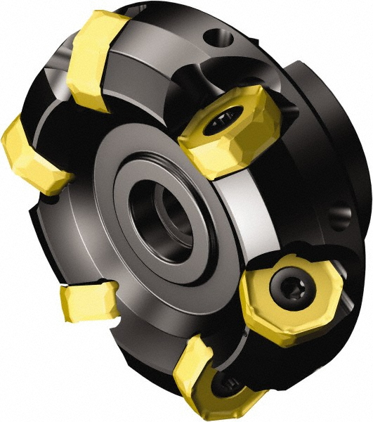Sandvik Coromant - Indexable High-Feed Face Mill: 1" Arbor Hole | MSC ...