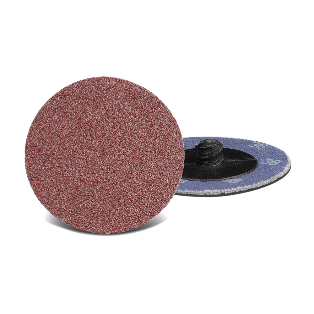 CGW Abrasives - Quick-Change Disc: Roll-On, 2" Dia, 80 Grit, Aluminum ...