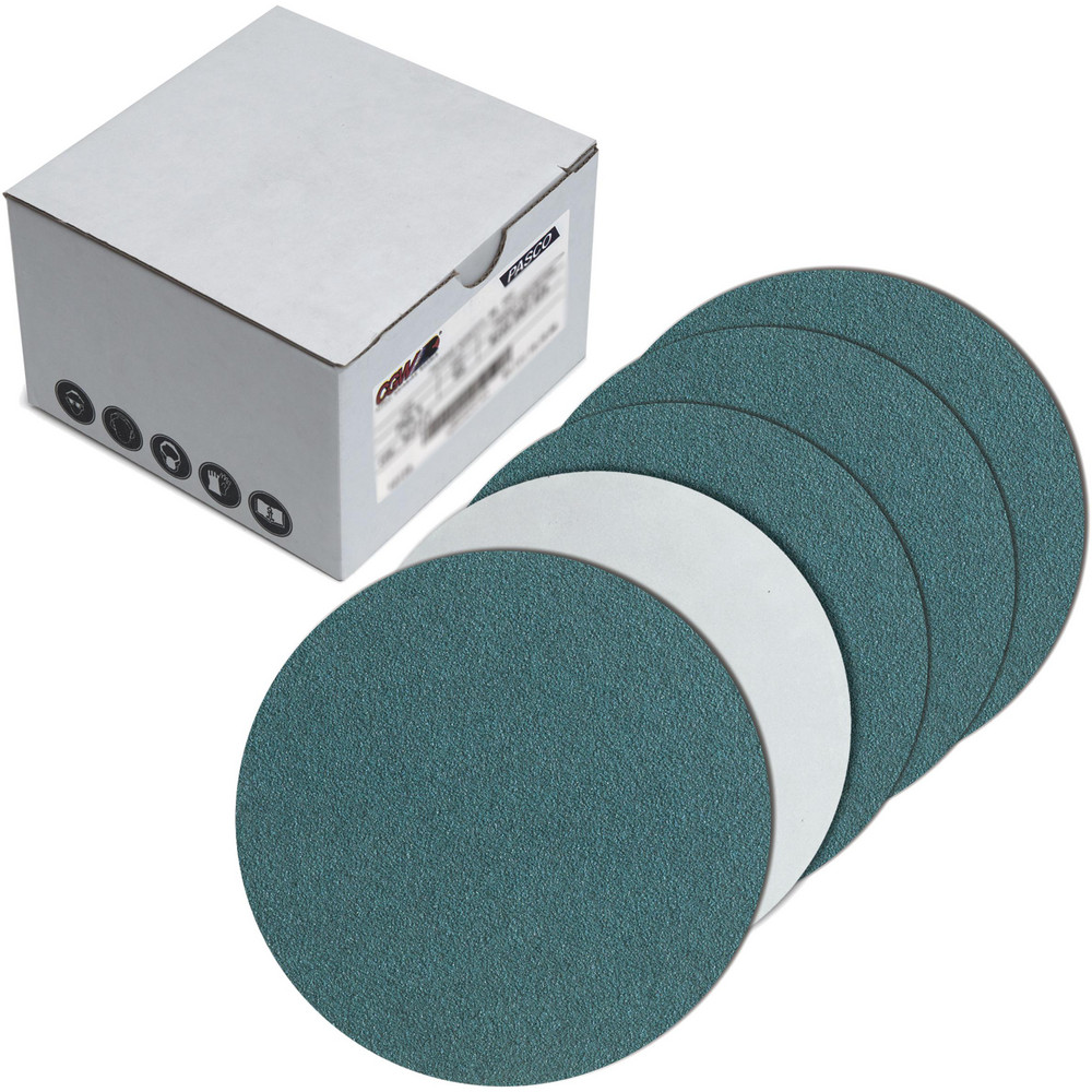 CGW Abrasives - 5" Dia PSA Disc: 120 Grit, Zirconia Alumina | MSC Direct