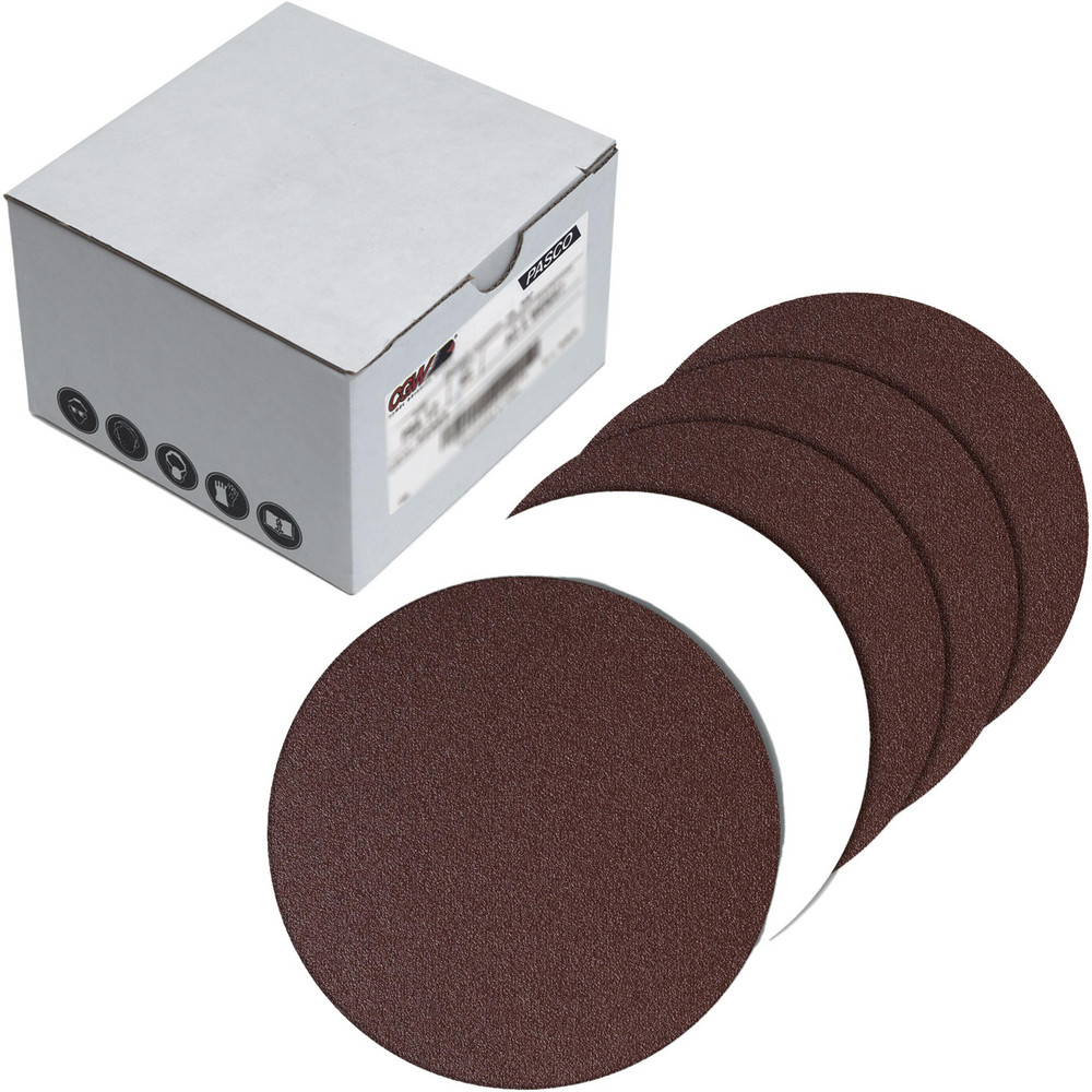 CGW Abrasives - 6" Dia PSA Disc: 36 Grit, Aluminum Oxide | MSC Direct