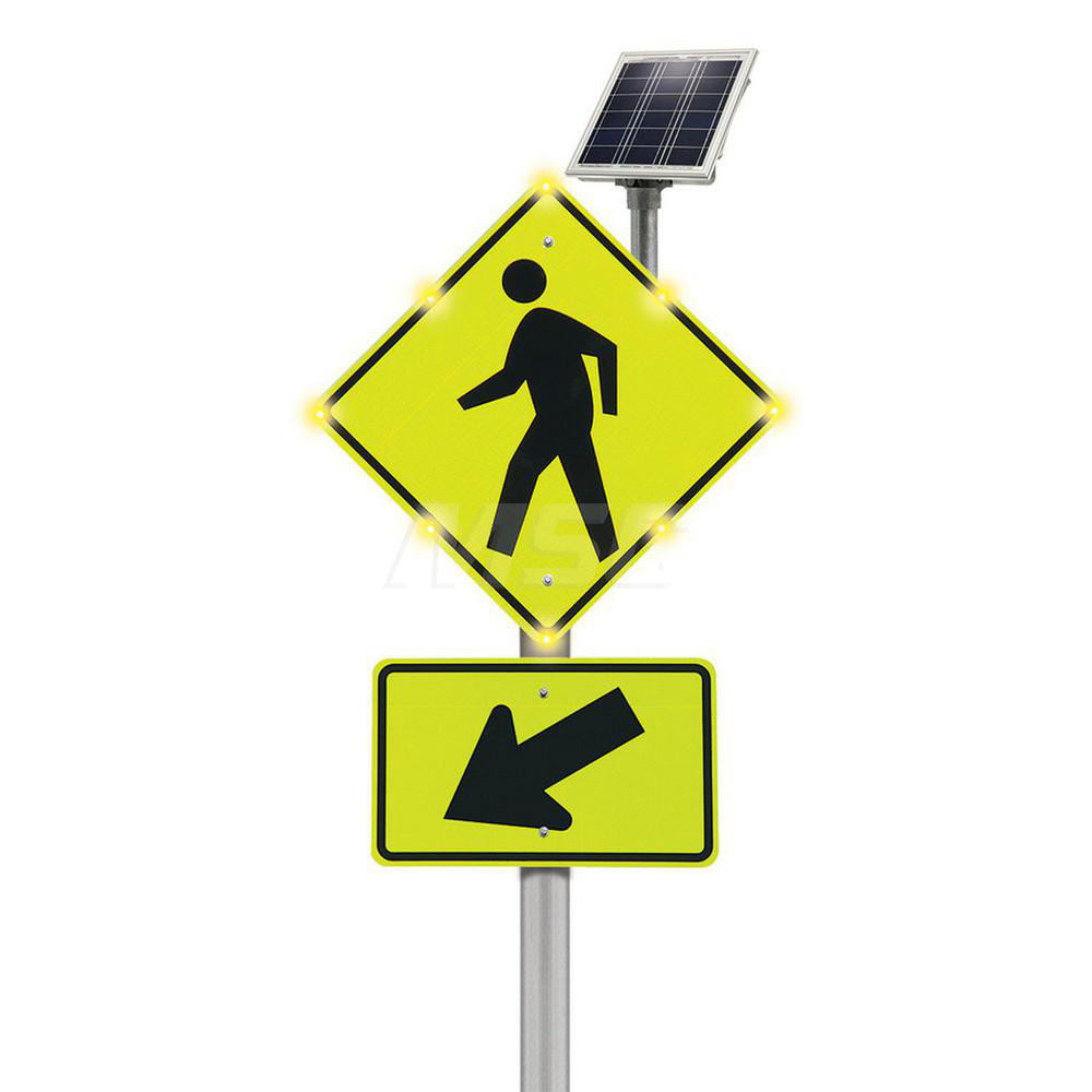 TAPCO - Pedestrian Crossing Sign: Diamond, W11-2 | MSC Direct