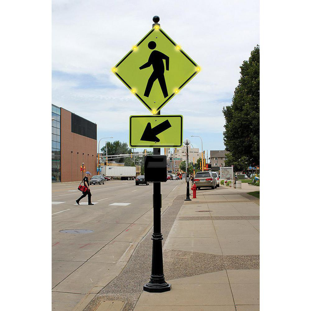 TAPCO - Pedestrian Crossing Sign: Diamond, " W11-2" | MSC Industrial ...