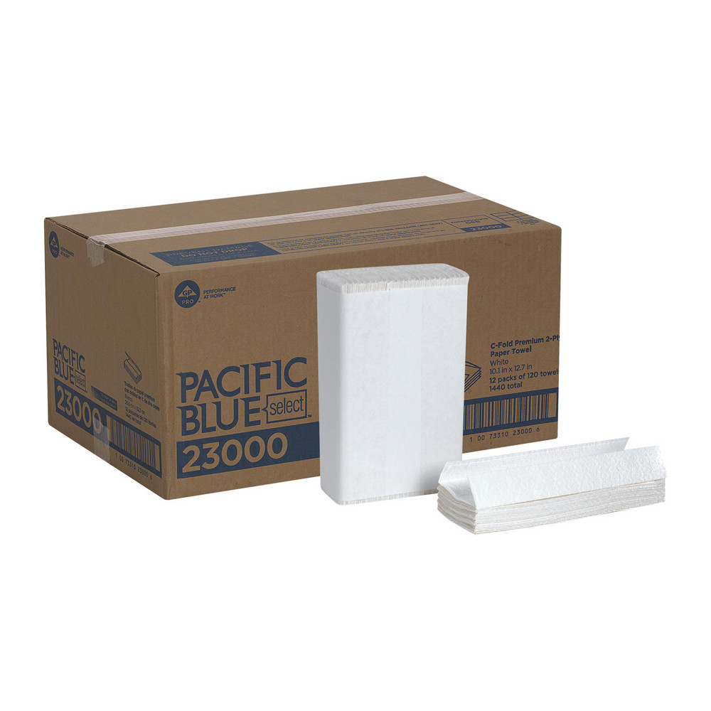 Georgia Pacific - Pacific Blue Select Premium 2-Ply C-Fold Paper Towels ...
