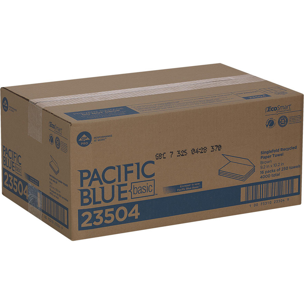 Georgia Pacific - Pacific Blue Basic S-Fold Recycled Paper Towels ...