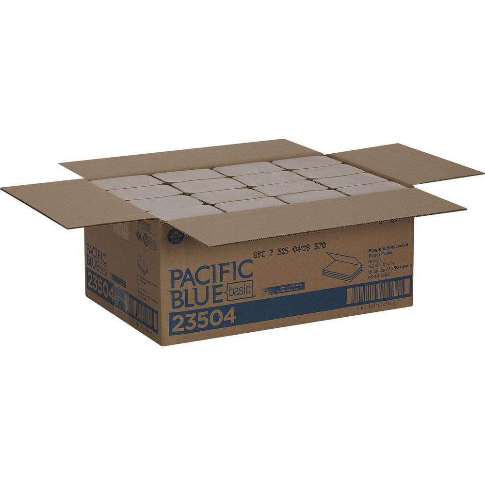 Georgia Pacific - Pacific Blue Basic S-Fold Recycled Paper Towels ...