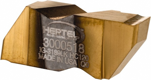 Hertel - Grooving Inserts: Insert Style: IG; Cutting Width (Decimal ...