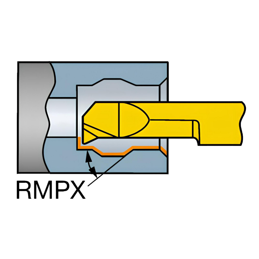 Sandvik Coromant - Grooving Tool: Interior, Right Hand, 7 mm Shank Dia ...