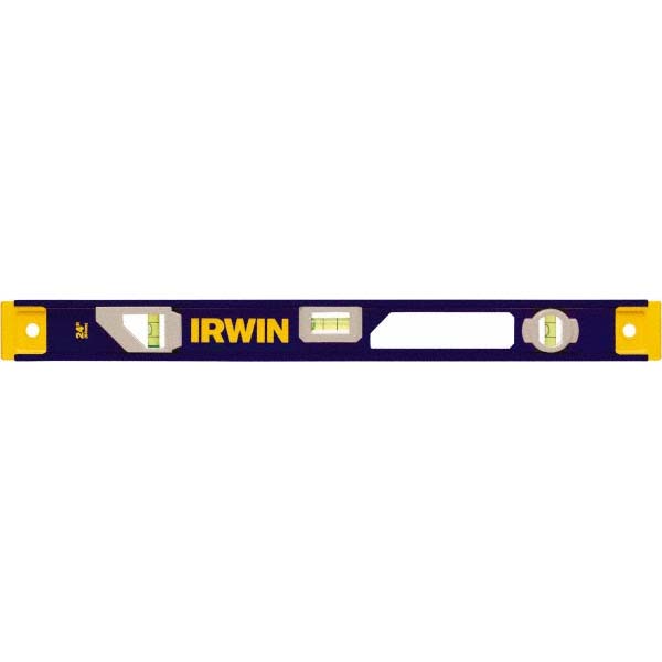 Irwin - 24" Long 3 Vial I-Beam Level | MSC Direct