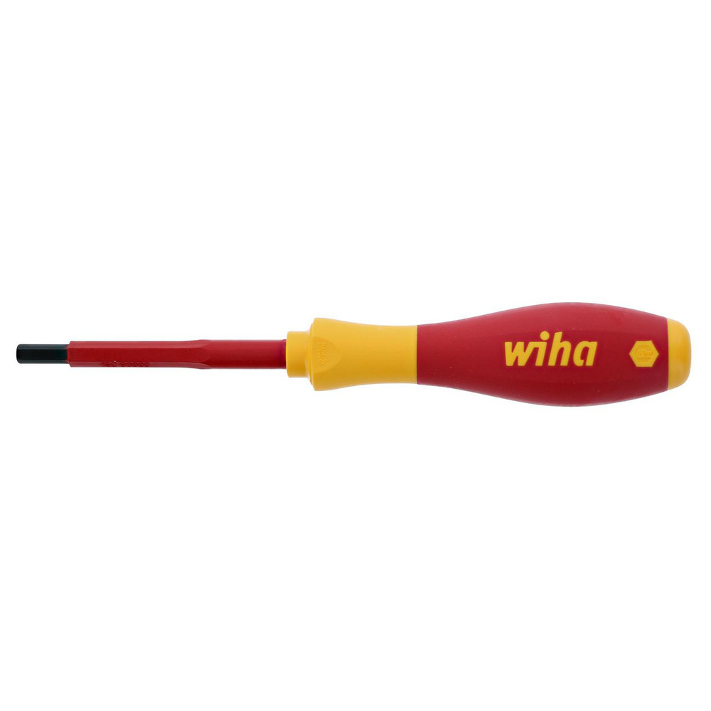 Wiha - Hex Driver: 5.00 mm Hex, 7.3000" OAL, Cushion Grip, Insulated ...