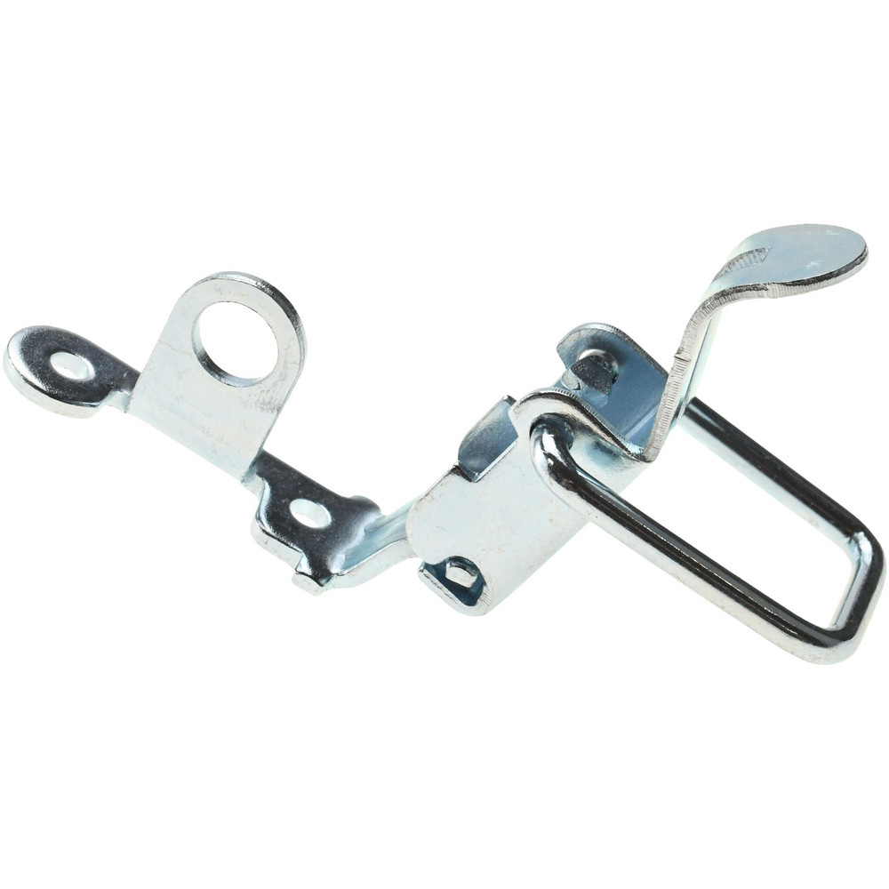 Value Collection - Padlockable Door Latch: 0.92" OAW, Steel, Zinc ...