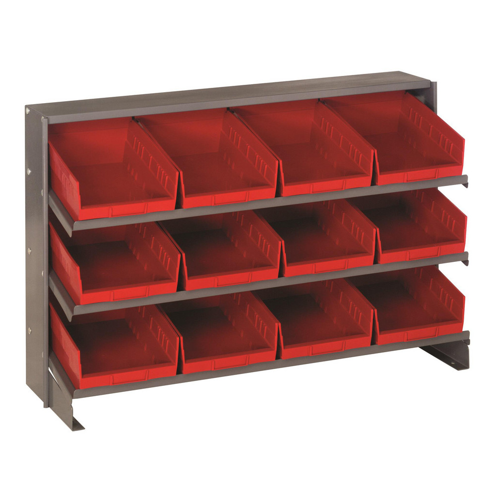 Quantum Storage - Bench Pick Rack: Bench Stand with Bins, 240 lb ...