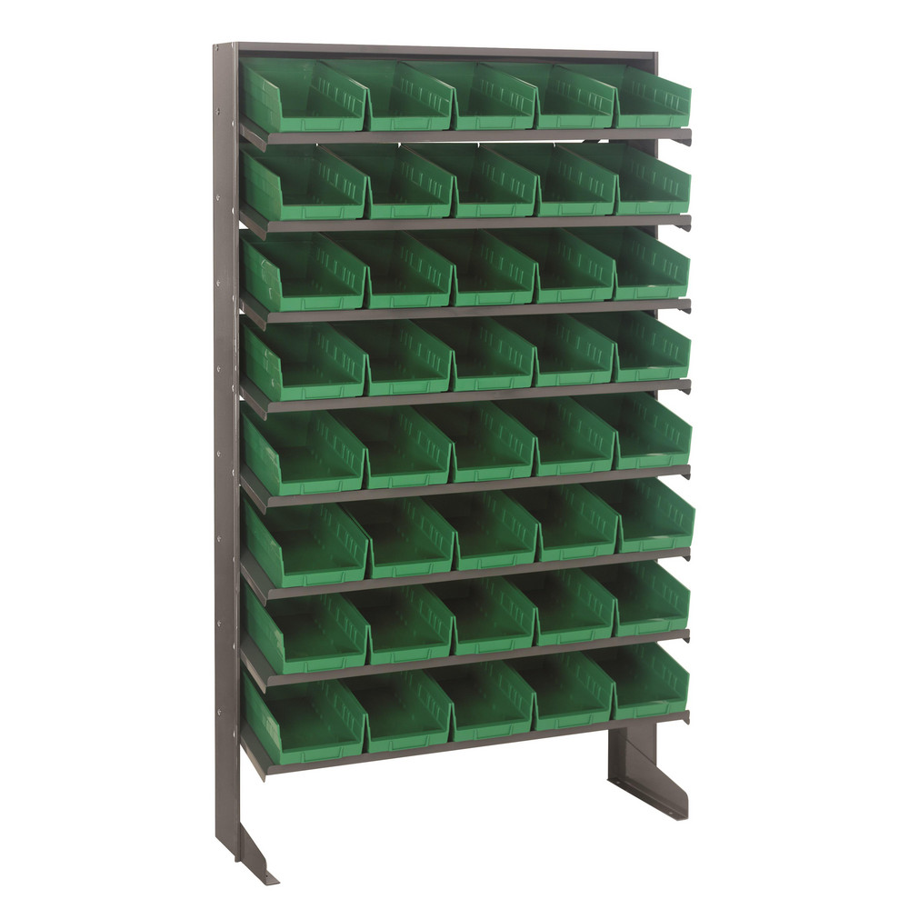 Quantum Storage - Pick Rack: Single-Sided Sloped Pick Rack Shelving ...