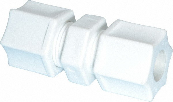 Made in USA - 3/8" Tube OD, Polypropylene Plastic Compression Tube ...