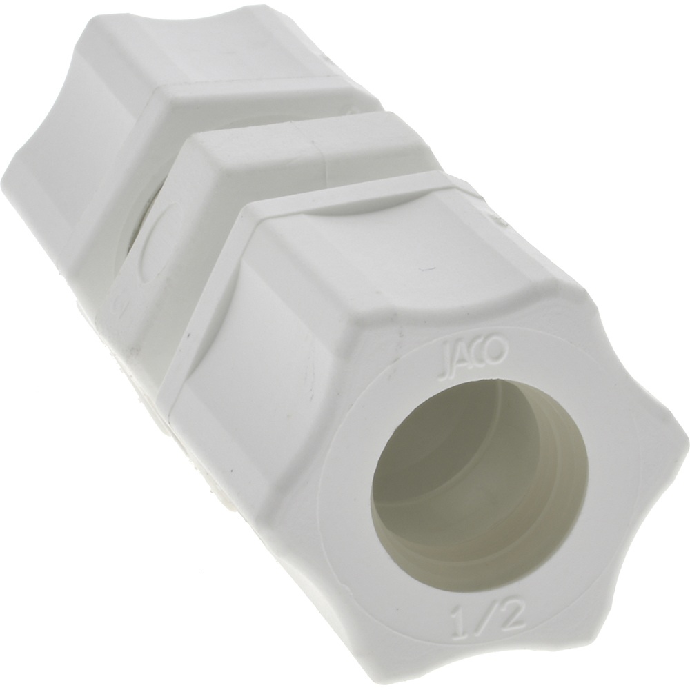 Made in USA - 1/2" Tube OD, Polypropylene Plastic Compression Tube ...