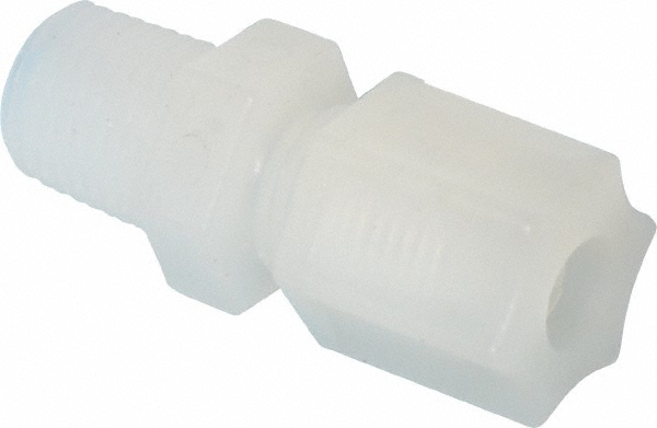 Made in USA - 5/16" Tube OD, Kynar Plastic Compression Tube Male Connector - 32877425 - MSC ...