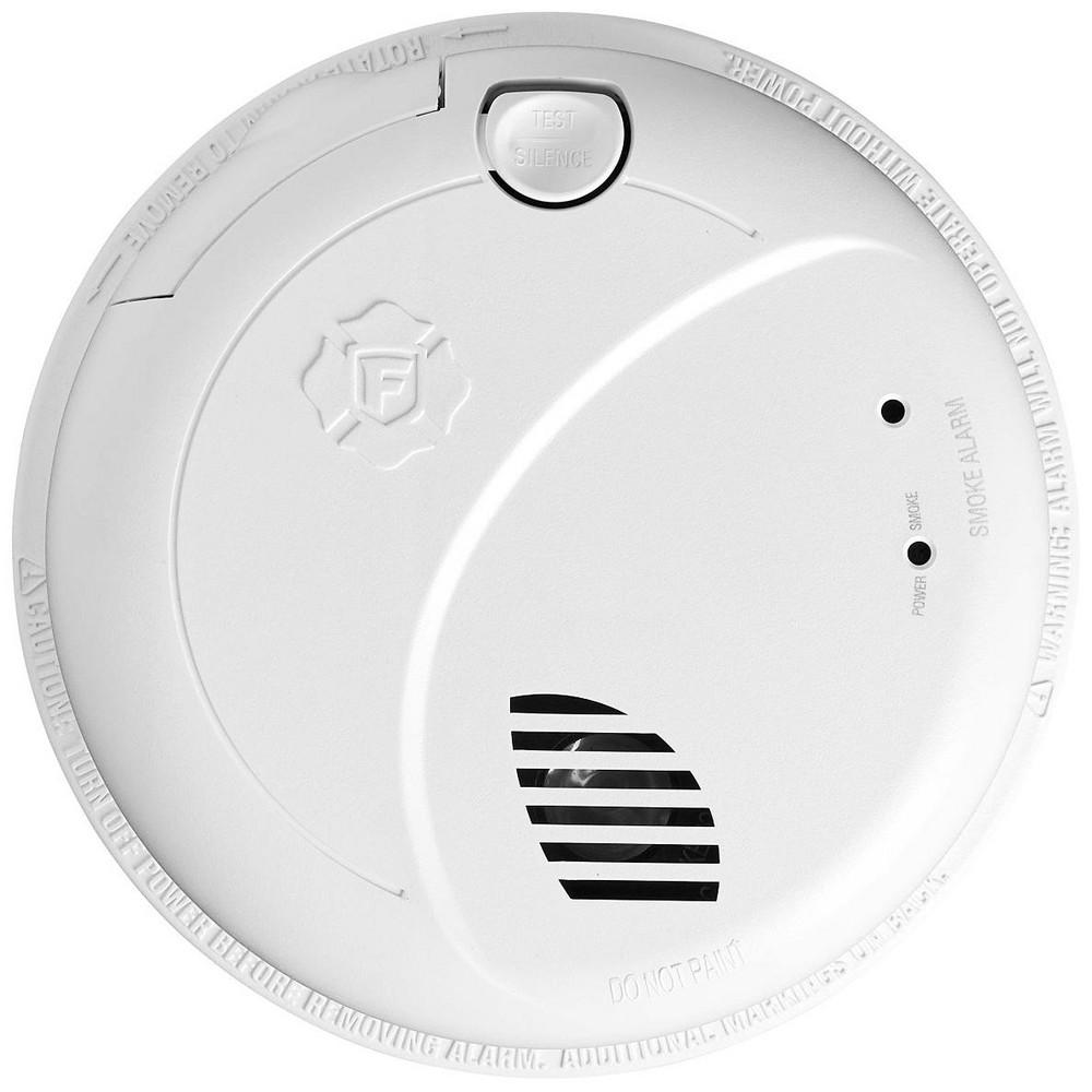 BRK - Smoke Detector: Wire-In with Battery Backup, Photoelectrical ...
