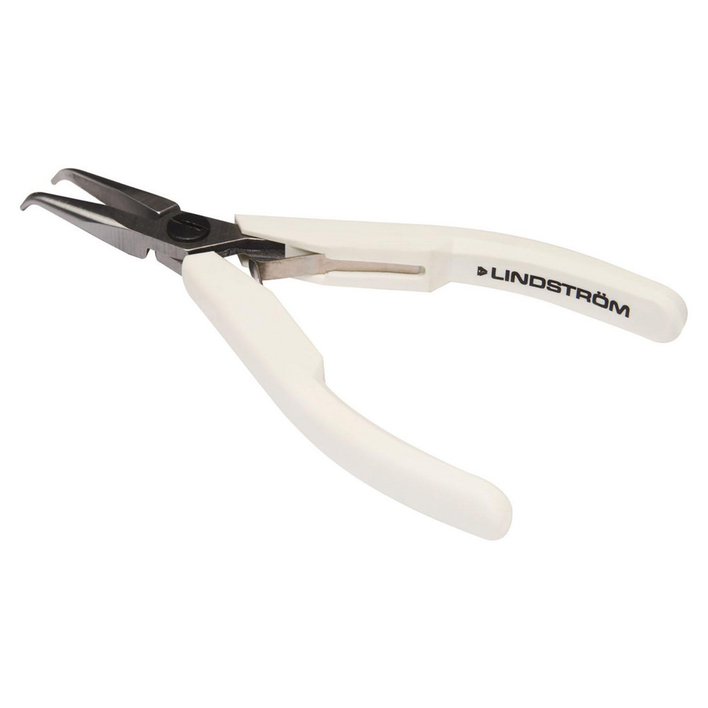 Lindstrom Tool - Bent Nose Pliers: 5" OAL, 1.125" Jaw Length, 0.375 ...
