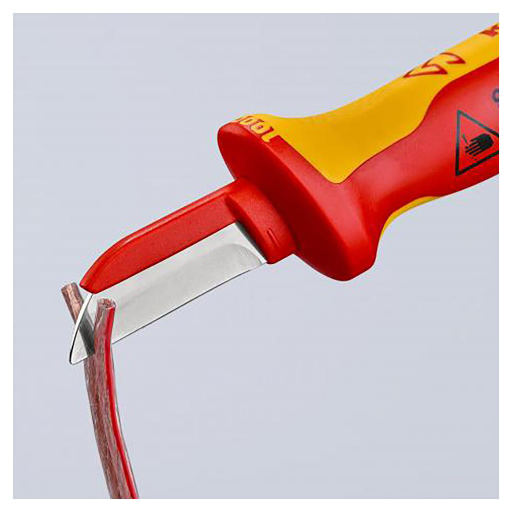 Knipex - 2" Long Blade, Fine Edge, Splicer's Knife | MSC Direct