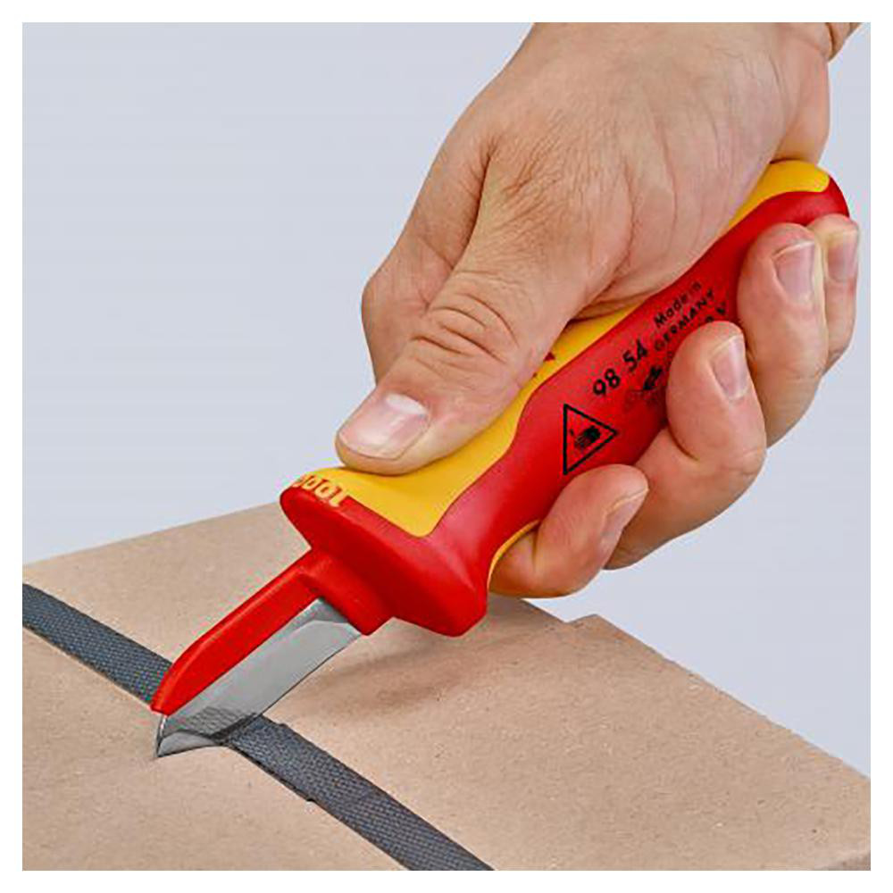 Knipex - 2" Long Blade, Fine Edge, Splicer's Knife | MSC Direct