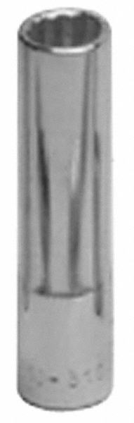 Armstrong - Deep Hand Socket: 1/4" Drive, 1/4" Socket, 6-Point | MSC Direct