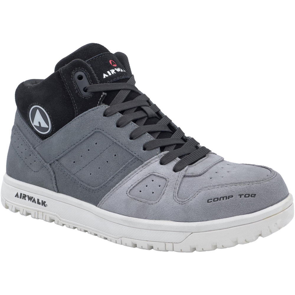 Airwalk - Work Shoe: Size 11, Suede, Composite Toe, Industrial Athletic ...