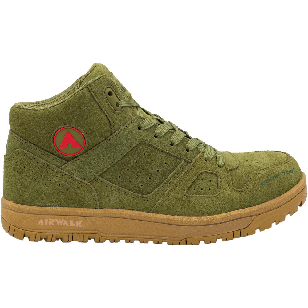 Airwalk - Work Shoe: Size 10.5, Suede, Composite Toe, Industrial ...