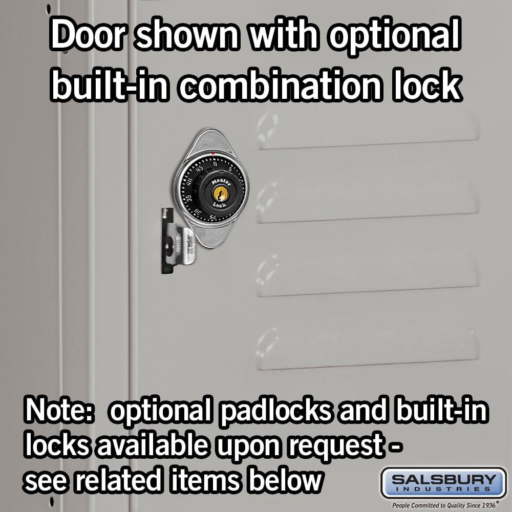 Salsbury Industries - 1-Wide Locker: 18" Wide, 21" Deep, 78" High ...