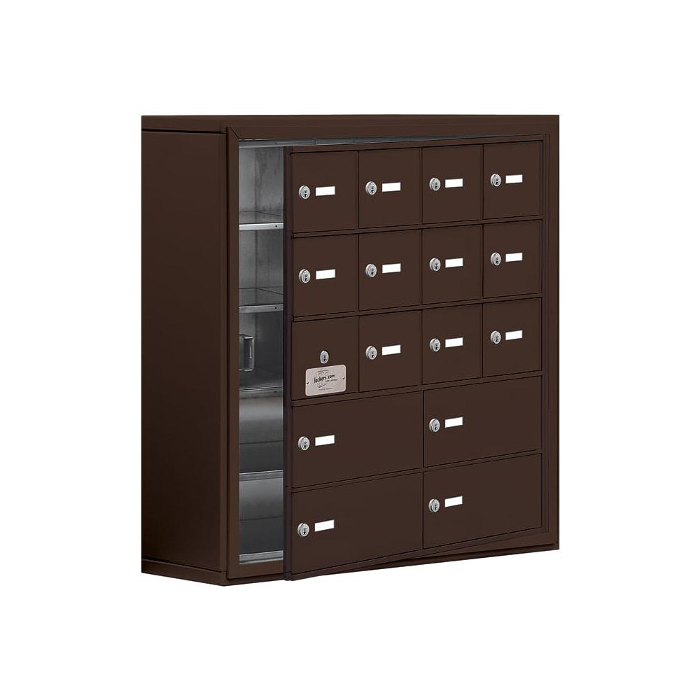 Salsbury Industries - Horizontal Locker: 30-1/2" Wide, 9-1/4" Deep, 31 ...