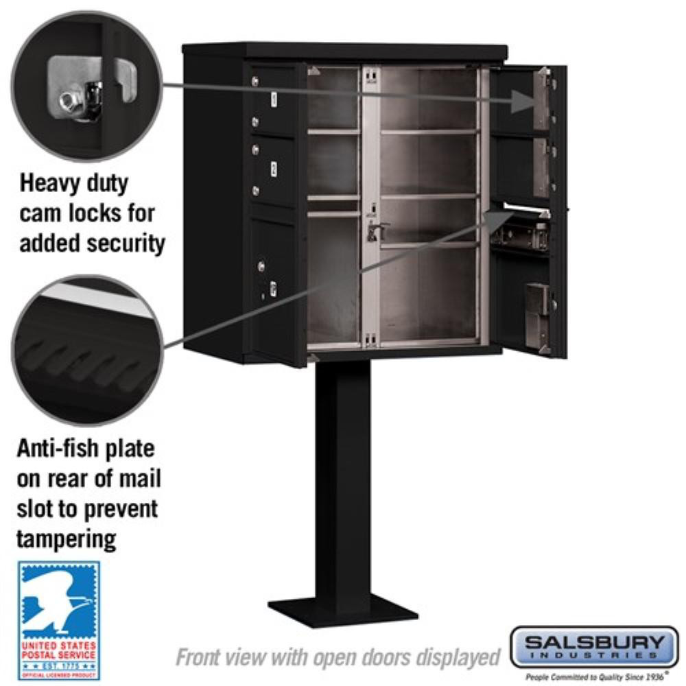 Salsbury Industries - Mailboxes: Mount Type: Pedestal; Lockable: Yes ...
