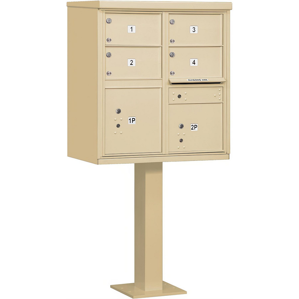Salsbury Industries - Mailboxes: Mount Type: Pedestal; Lockable: Yes ...