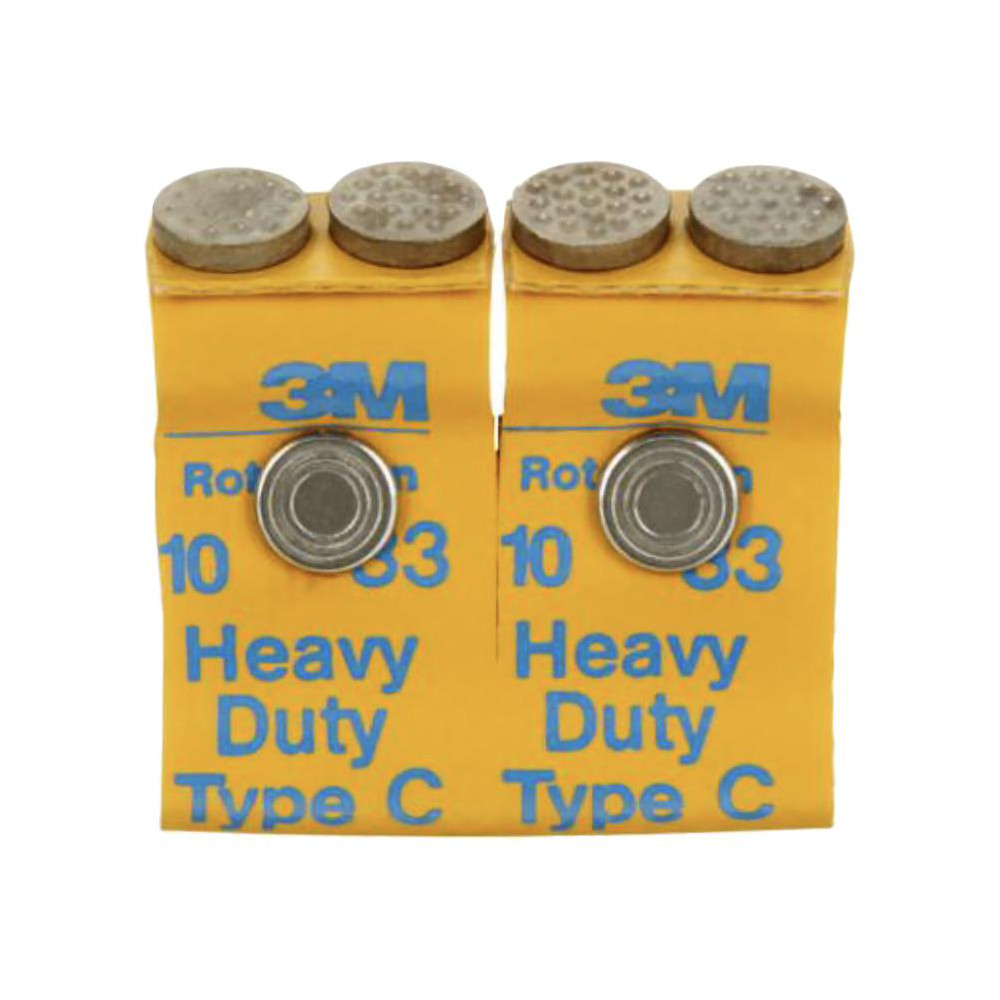 3M - 2-1/8 x 2" Tungsten Carbide Unmounted Flap Assembly | MSC Direct