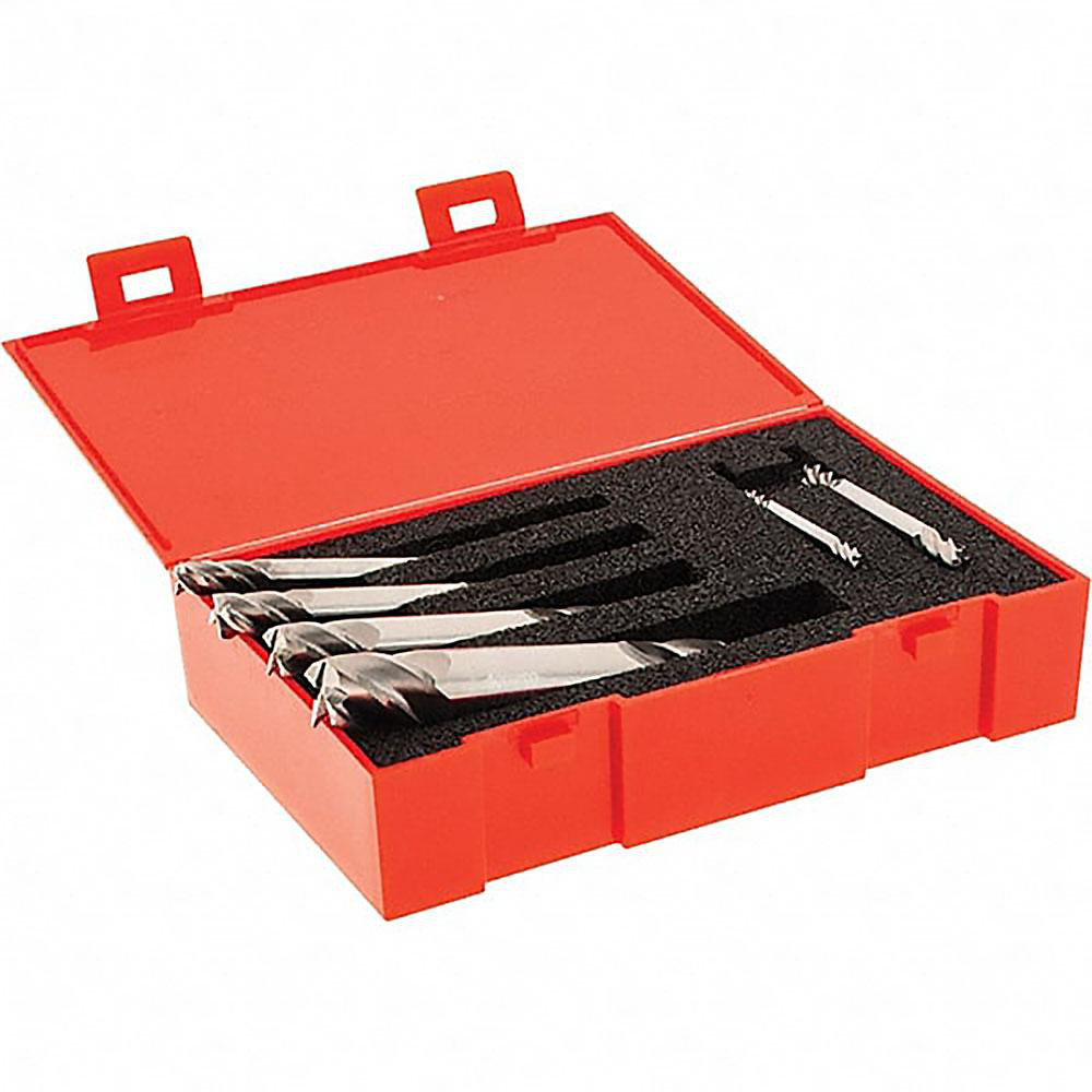 SGS - End Mill Set: 4 Flute, Square End | MSC Direct