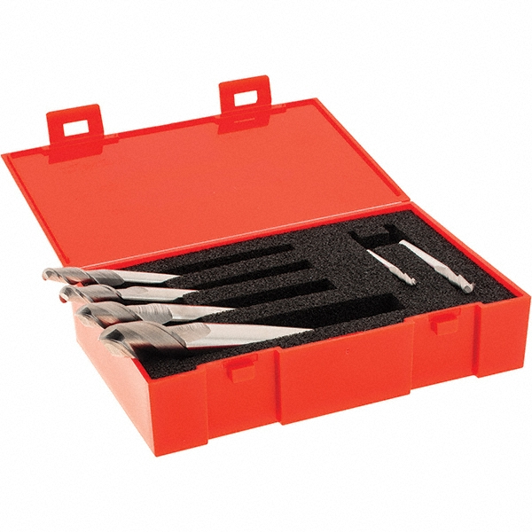 SGS - End Mill Set: 2 Flute, Ball End | MSC Direct