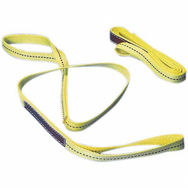 Sky Hook - 6' Long x 1" Wide 2,000 Lb Basket Capacity Nylon Web Sling ...