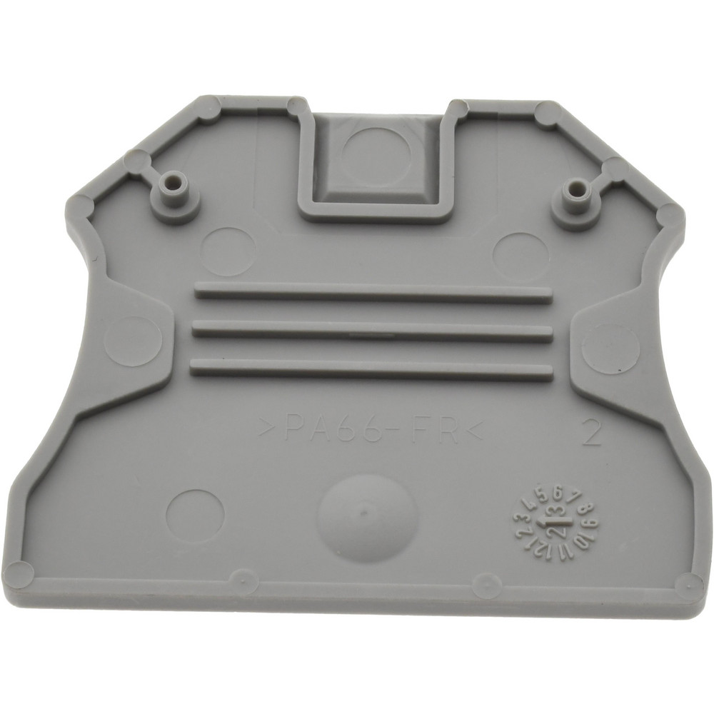 Schneider Electric - 2.2mm High, Terminal Block End Cover | MSC Direct