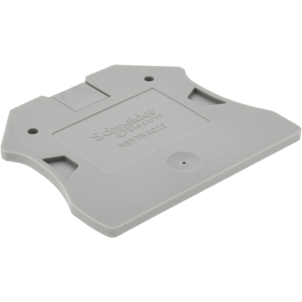 Schneider Electric - 2.2mm High, Terminal Block End Cover | MSC Direct
