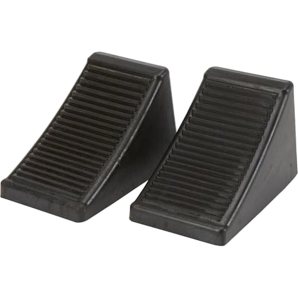 BluBird - BluBird Rubber Wheel Chocks with Eyebolt (2 Pack) | MSC Direct