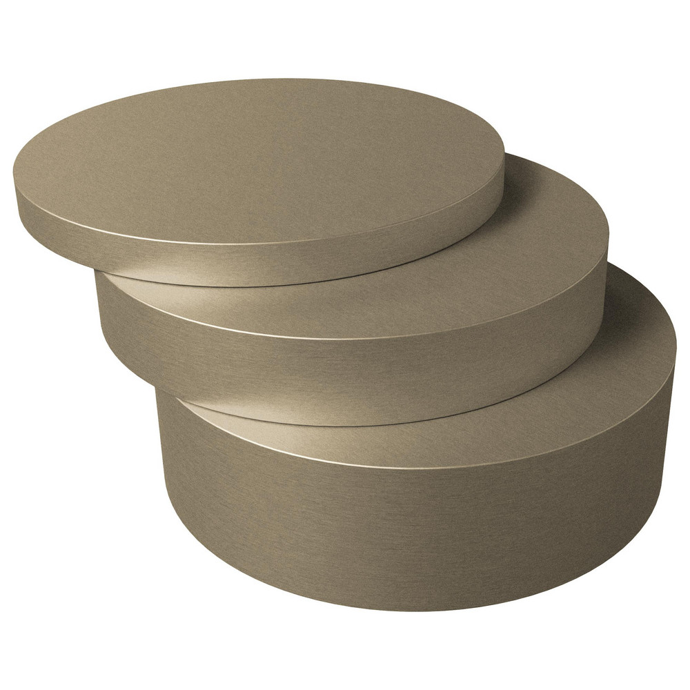 Value Collection - 12L14 Steel Round Rod: 6" Dia, 1-1/2" Long | MSC Direct